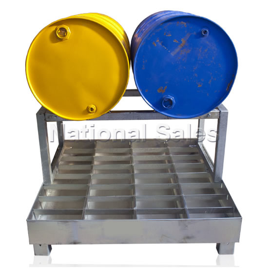 Dual Drum Rack Storage Unit | Drum Racks | Drum Racking